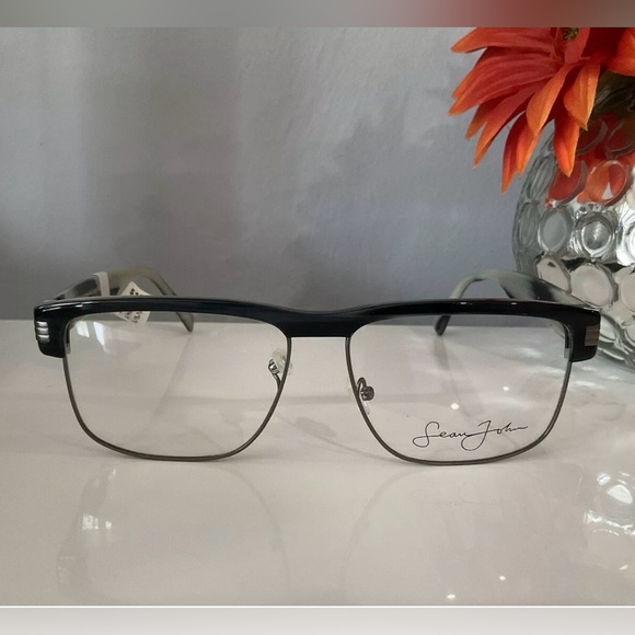 Sean John | Accessories | Sean John Sjo 58 019 Black Horn Eyeglass ...